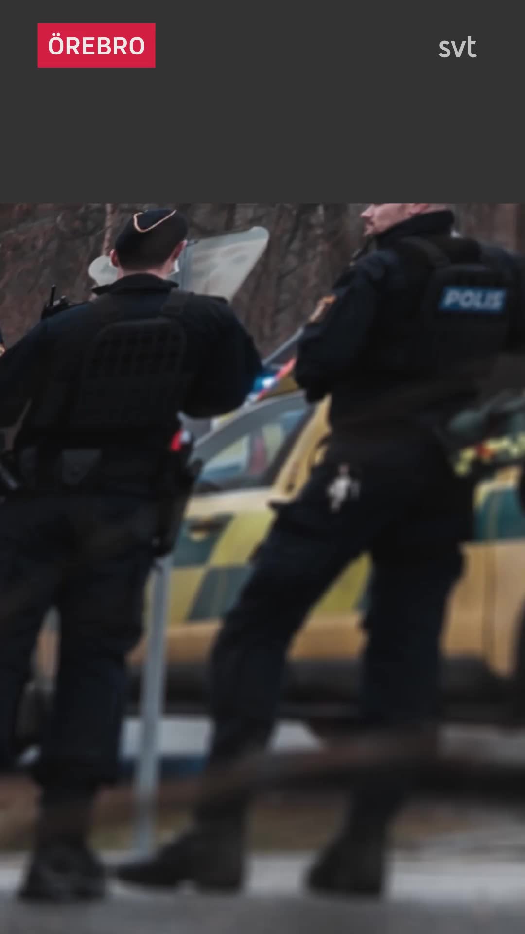 Polisens kommunikation överbelastad under masskjutningen | SVT Nyheter